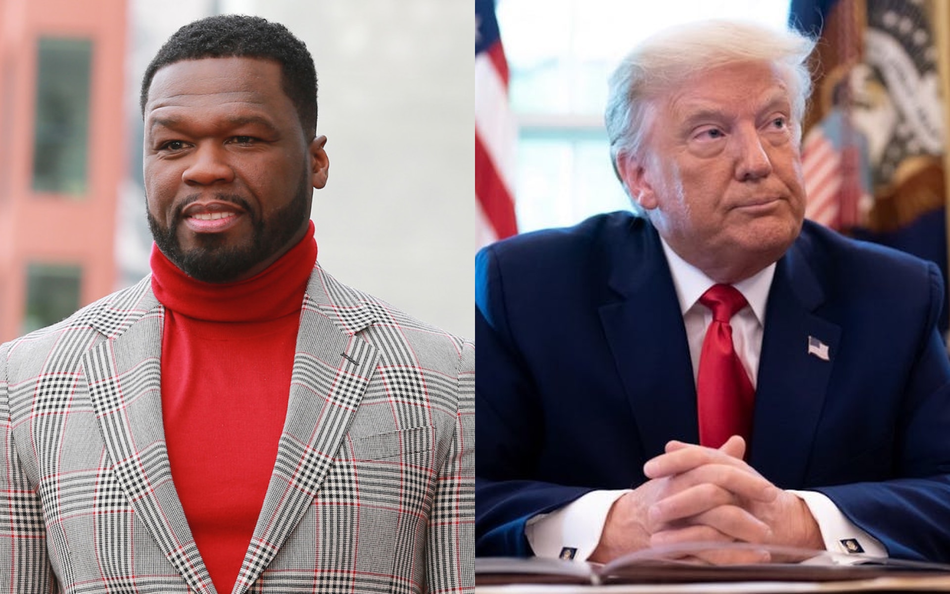 50 Cent affiche son soutien à Donald Trump, même si ce dernier « n'aime ...
