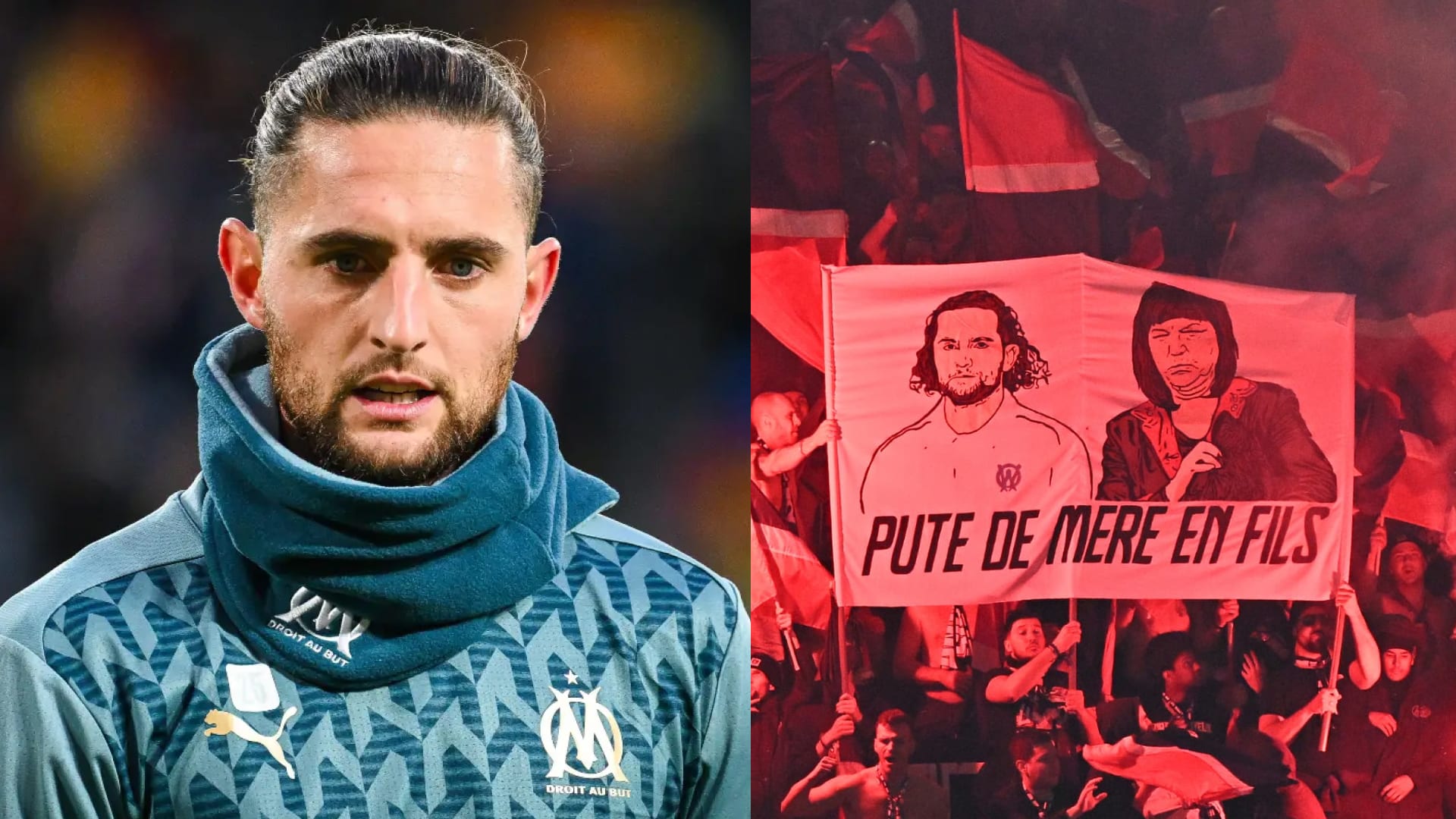 Banderoles contre Adrien Rabiot : la sanction est tombée pour Paris