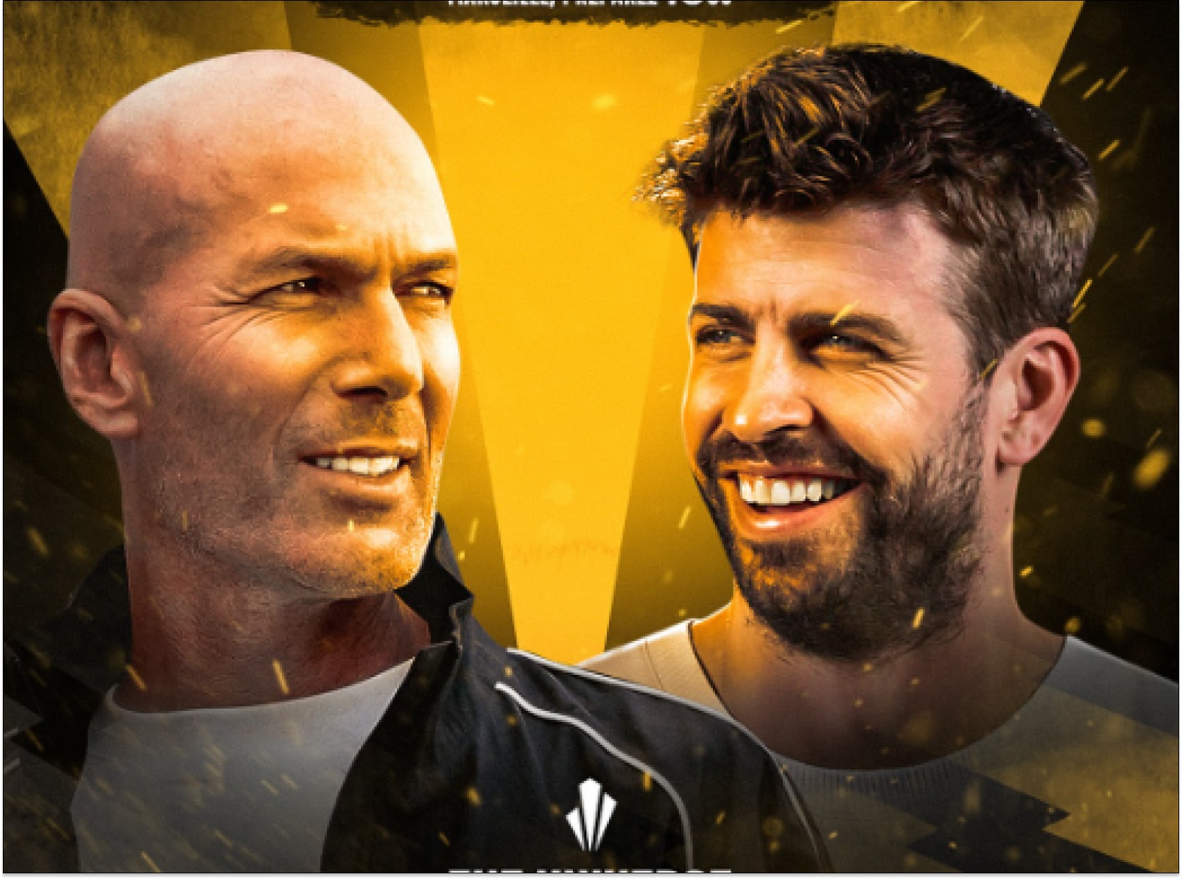 Zinédine Zidane et Gérard Piqué prennent possession de l'Orange ...